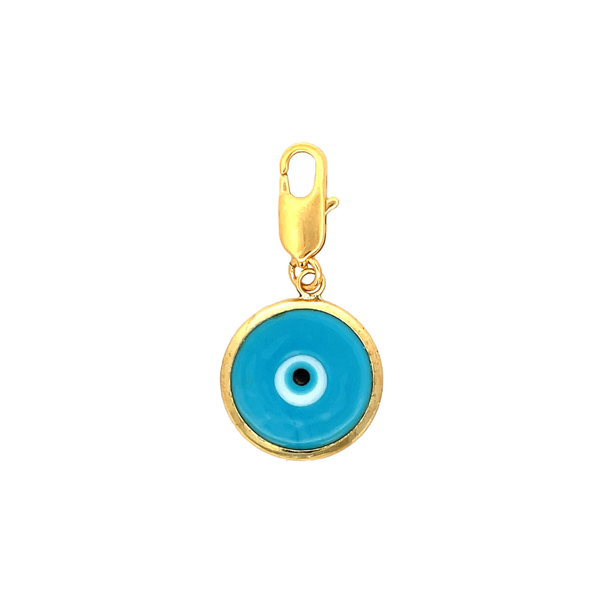 Turquoise Evil Eye Charm – Jennifer Miller Jewelry